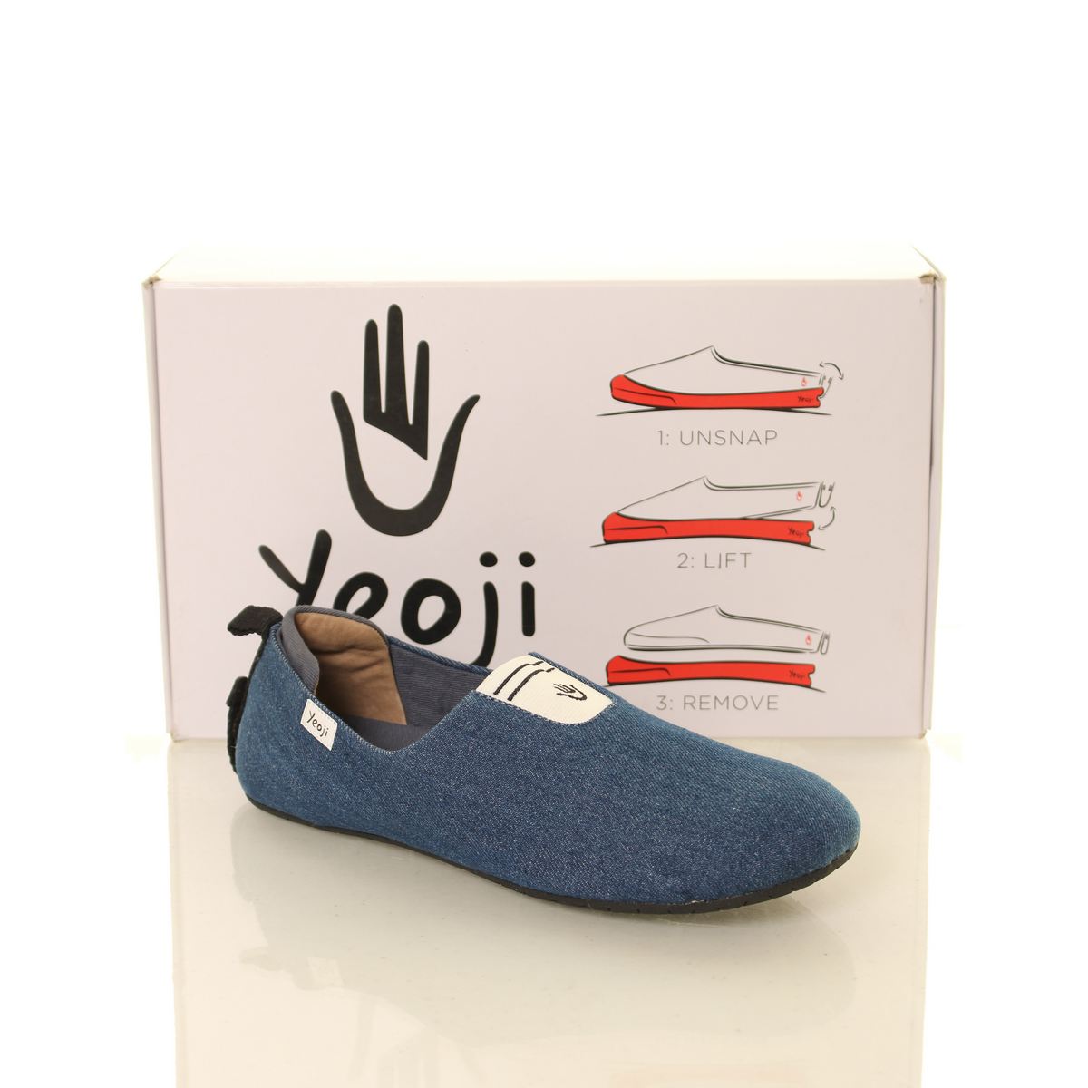 YEOJI NEW Women's Slip-on Removable Outsole Sneakers Shoes TEDO | eBay