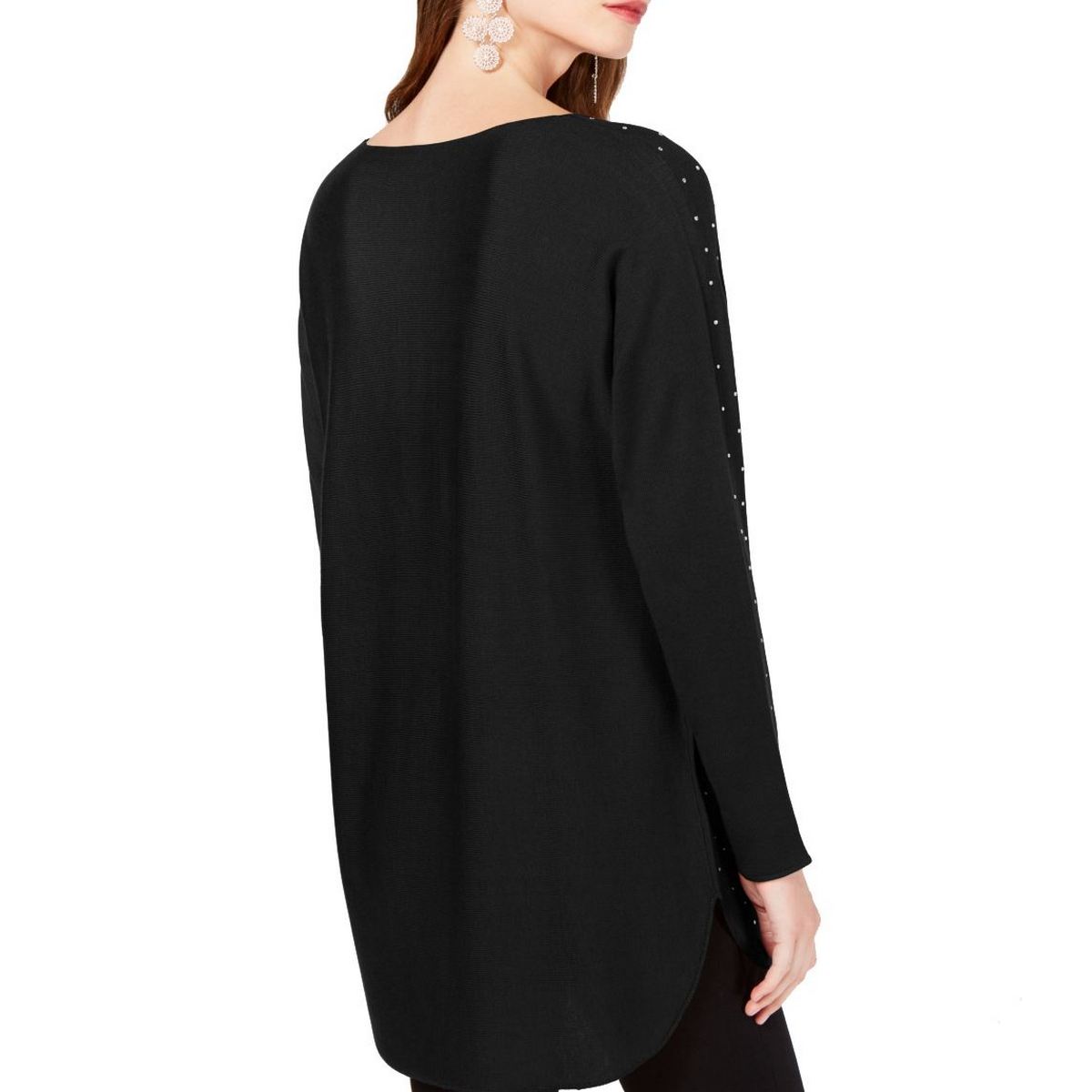 INC NEW Women's Embellished Wool Blend Crewneck Sweater Top TEDO | eBay