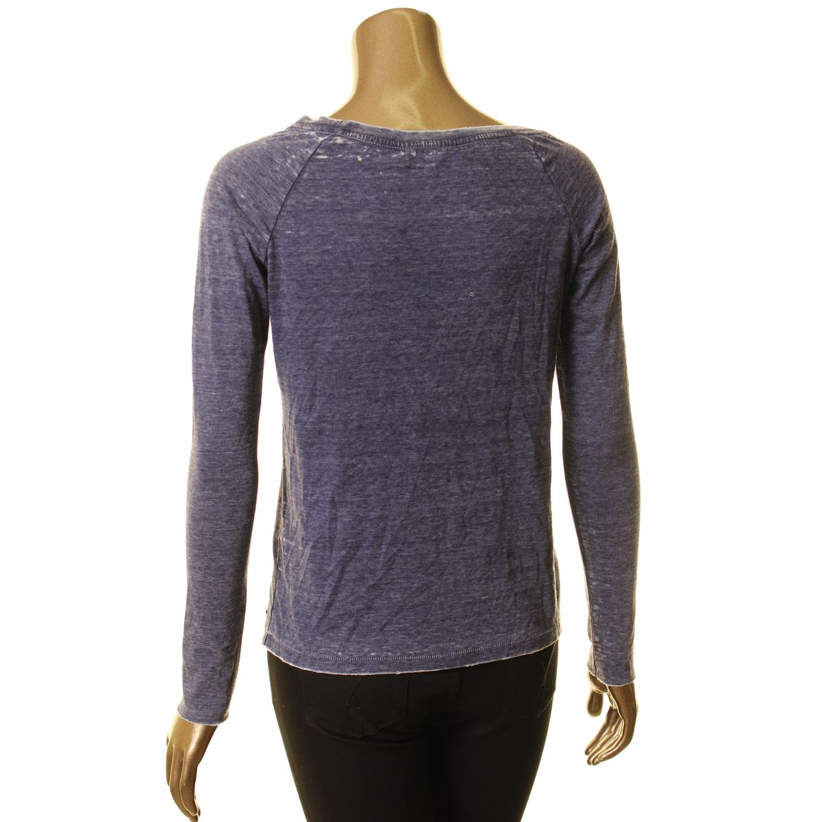 N:PHILANTHROPY Women's Andre Distressed Raw Cuffs Casual Shirt Top TEDO | eBay